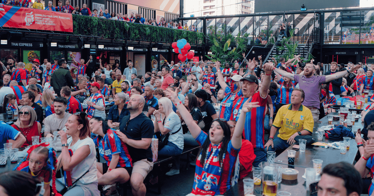 Crystal Palace Fanparks & Screenings at BOXPARK Croydon