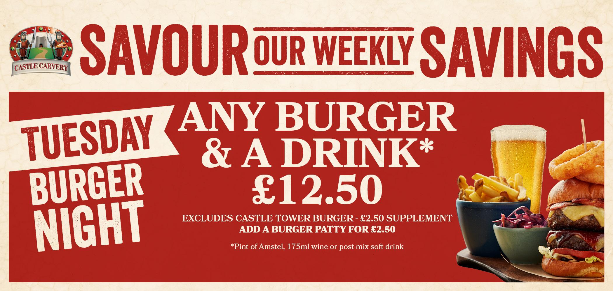 Promotions at Castle Carvery - Racecourse | RedCat Pub Company ...
