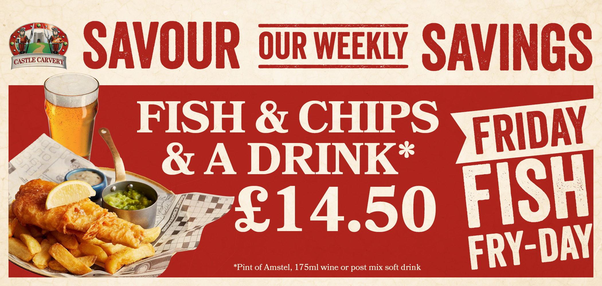 Promotions at Castle Carvery - Caister | RedCat Pub Company ...