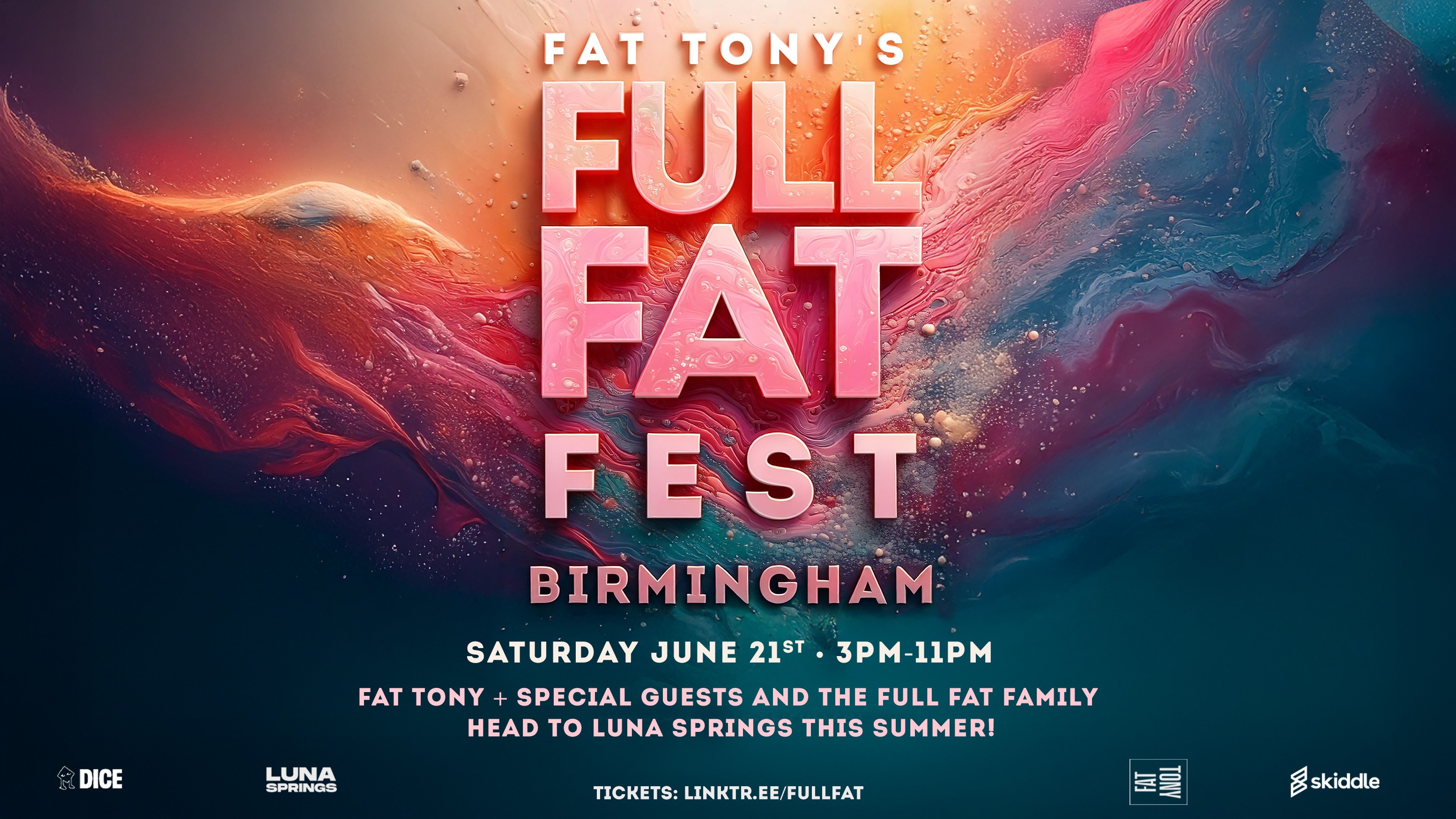 Full Fat Fest in Birmingham | Luna Springs